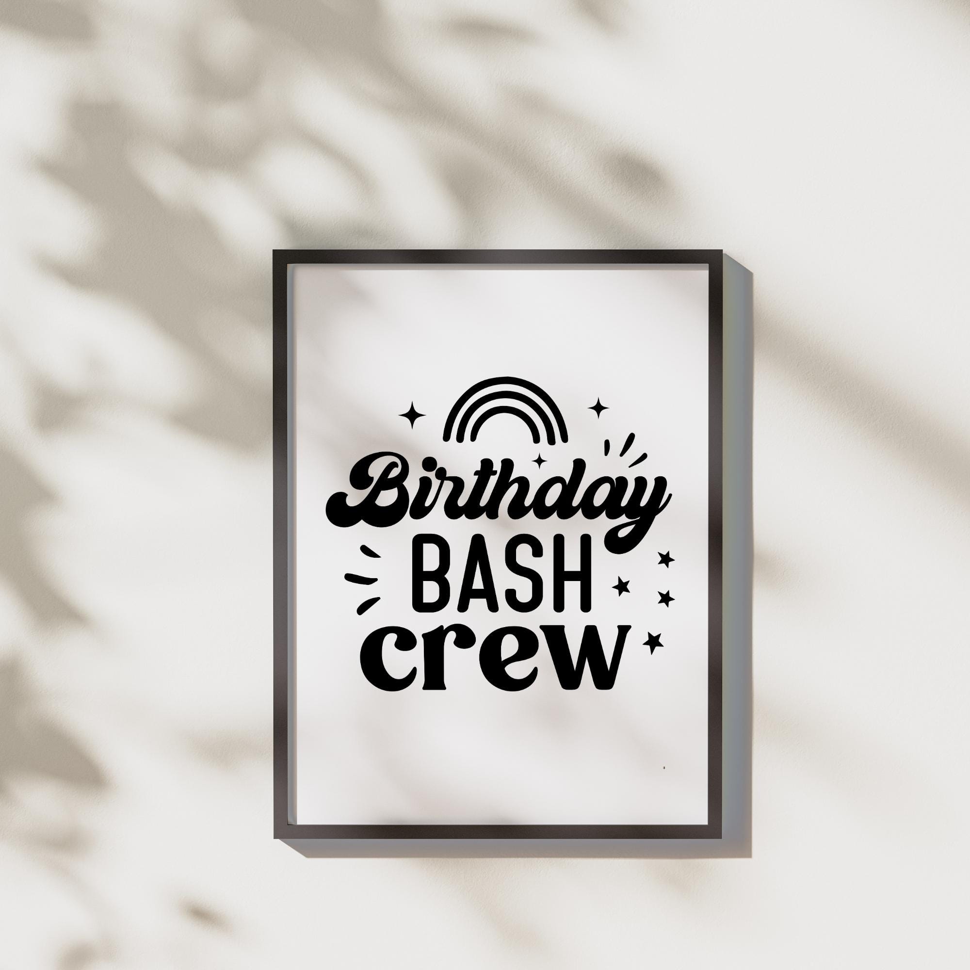 Birthday Crew Svg Bundle, Birthday Crew Shirt, Birthday Girl Svg ...