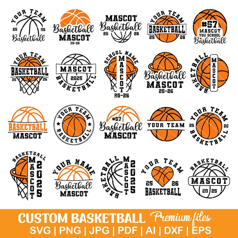 Custom Basketball Team Name Svg Png, Basketball Shirt Svg, Custom ...