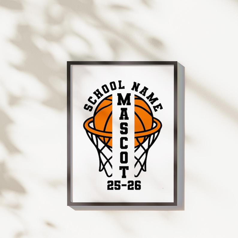 Custom Basketball Team Name Svg Png, Basketball Shirt Svg, Custom ...