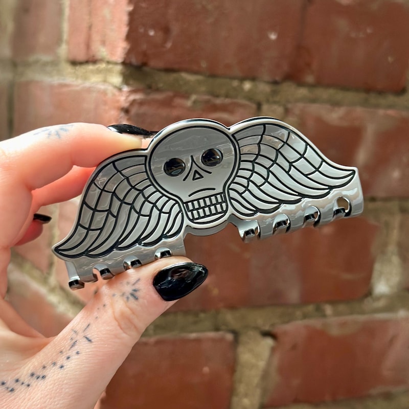 Small Goth Hair Claw - Etsy
