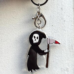 Grim Reaper Keychain, the Spawn of Verona - Etsy