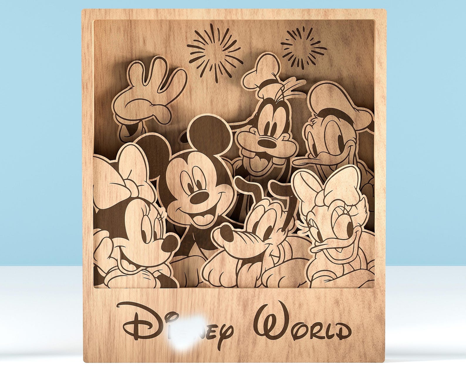 3D Layered, Laser Cut Files, Cartoon SVG, Mouse and Friends Standing ...