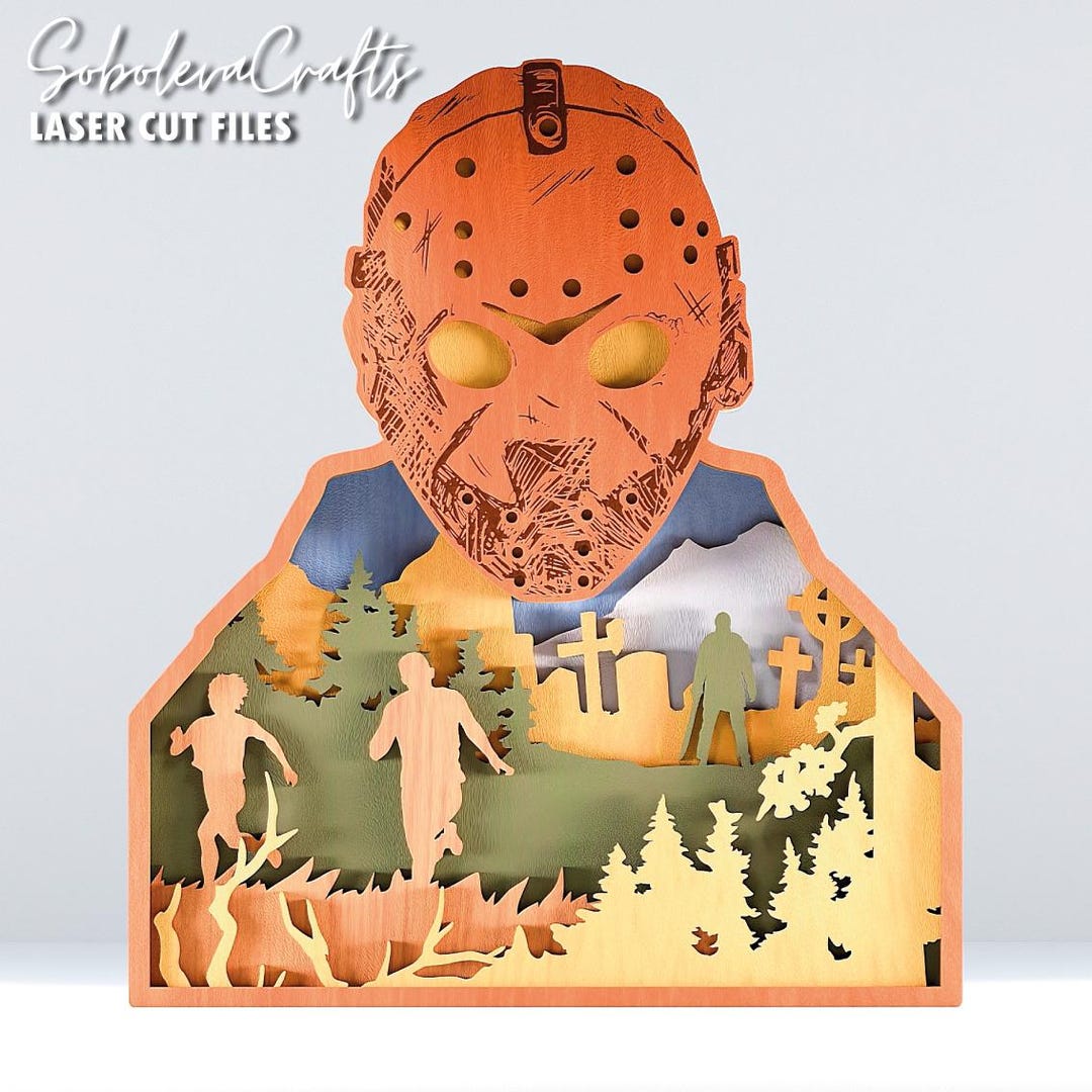 Laser Cut Svg, Horror Sign Laser Cut Svg, Horror Characters Svg ...