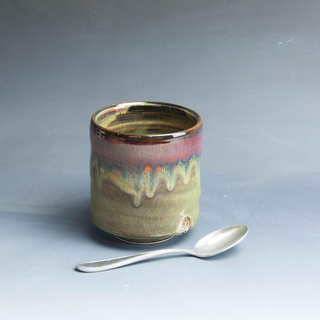 Pottery Tea Cup Ceramic Tea Bowl Pottery Tea Mug Stoneware Yunomi ...