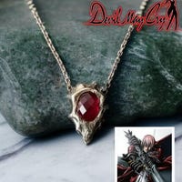 Dante,devil May Cry Dante Perfect Amulet, Dante Vergil Red Crystal ...
