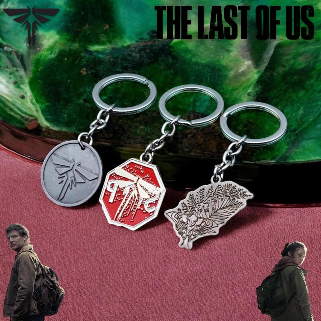 The Last of Us Firefly Keychain | Ellie X Tess Logo Keyring | Stylish ...