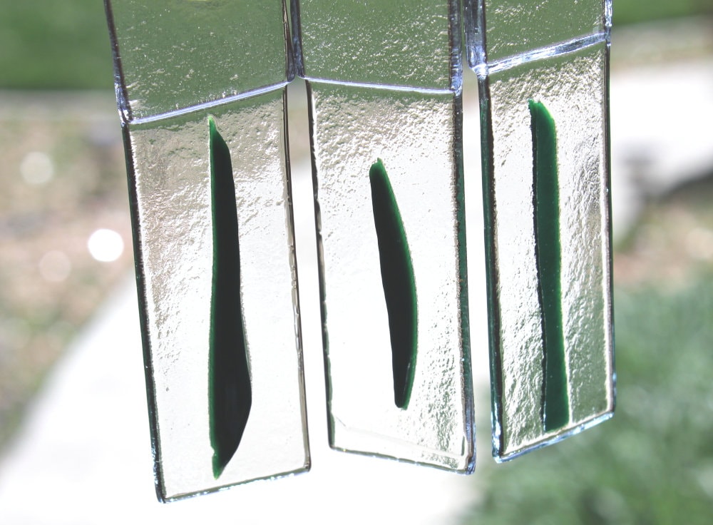 Fish Wind Chime or Sun Catcher in Fused Glass - Etsy