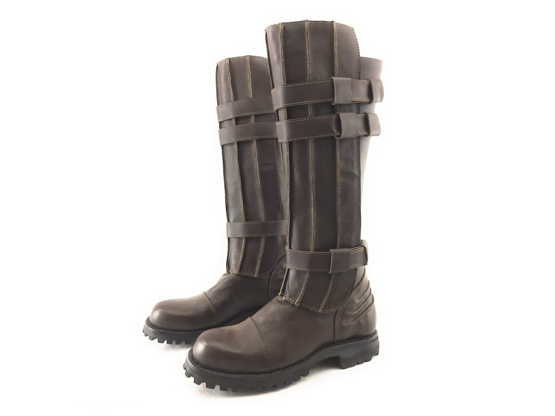 Custom Hand Made Star Wars Anakin Skywalker Leather Boots - Etsy