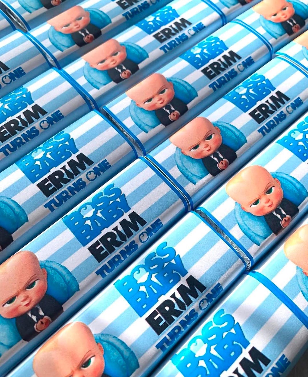 Boss Baby Chocolate Favours - Etsy