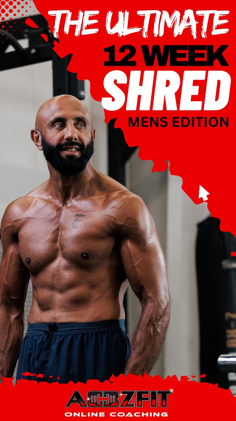 The Ultimate 12 Week Shred Workout Guide - Men's Edition - Etsy
