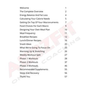 The Ultimate 12 Week Shred Workout Guide - Men's Edition - Etsy