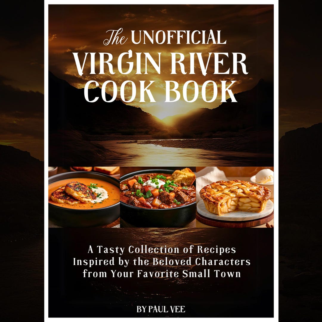 Virgin River Inspired Recipe Book Digital Download, Jack’s Bar Cookbook ...