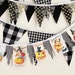 Vintage Halloween Banner, Bunting, Vintage Pictures of Witches ...
