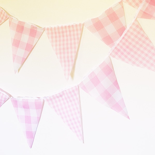 Pink Gingham - Etsy
