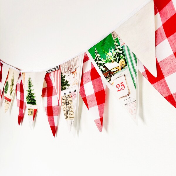 Christmas Bunting - Etsy