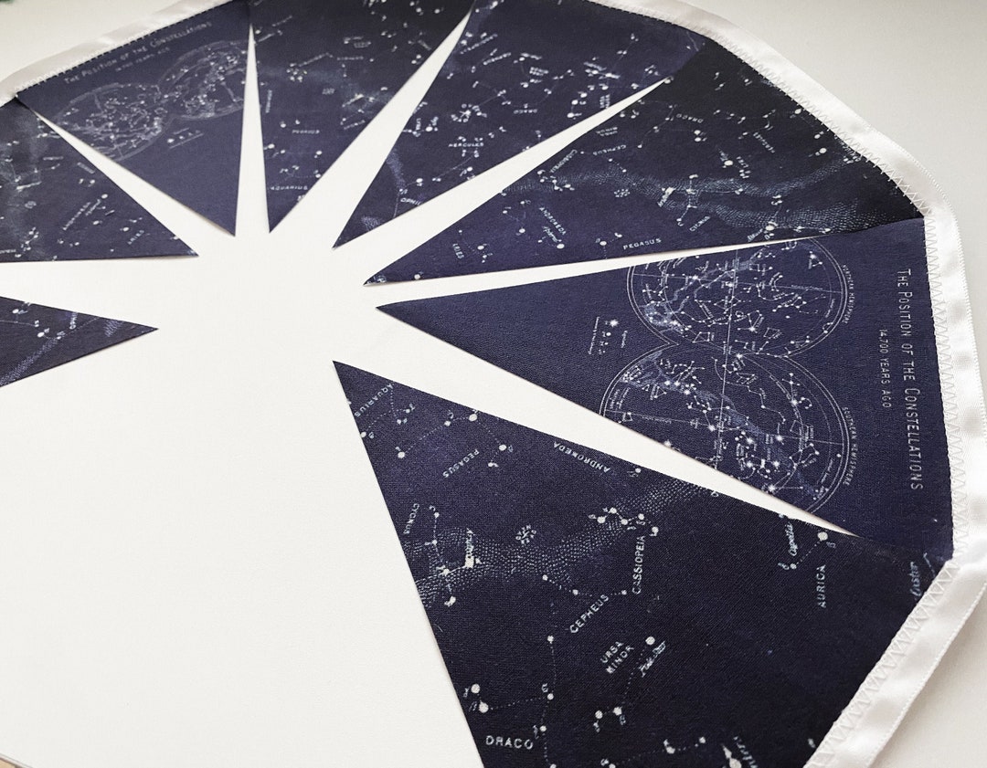 Constellation Star Space Banner, Zodiac Garland Flag Bunting Galaxy ...