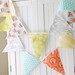 Woodland Banner Bunting Fabric Pennant Flags Playroom - Etsy