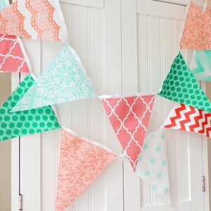 Fabric Banner, Bunting, Pennant Flags, Wedding Garland, Photo Shoot ...