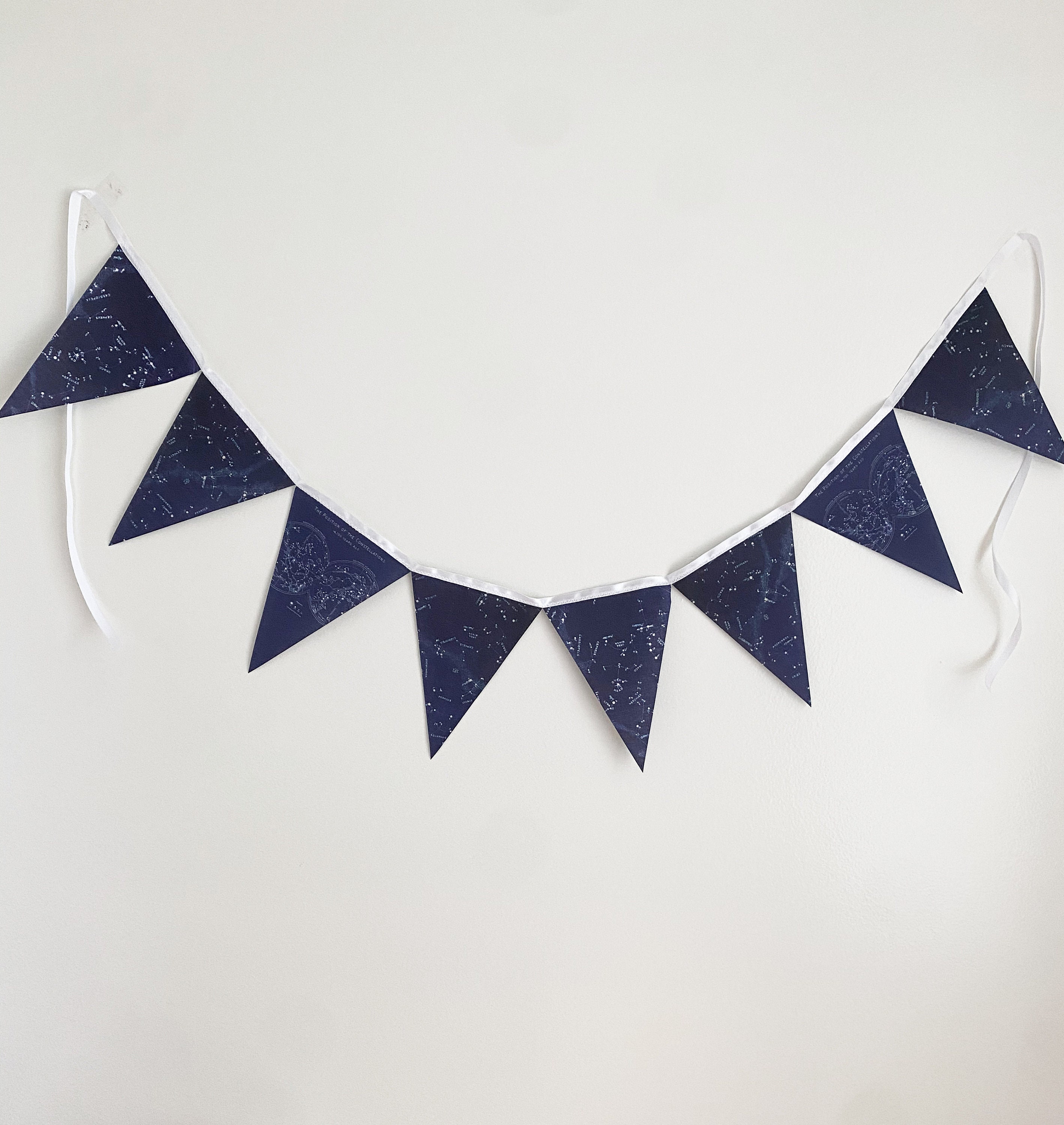 Constellation Star Space Banner Zodiac Garland Flag Bunting | Etsy