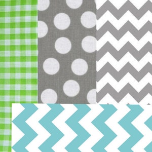 Baby Shower Garland Banner, Bunting, Fabric Pennants, Lime Gingham ...