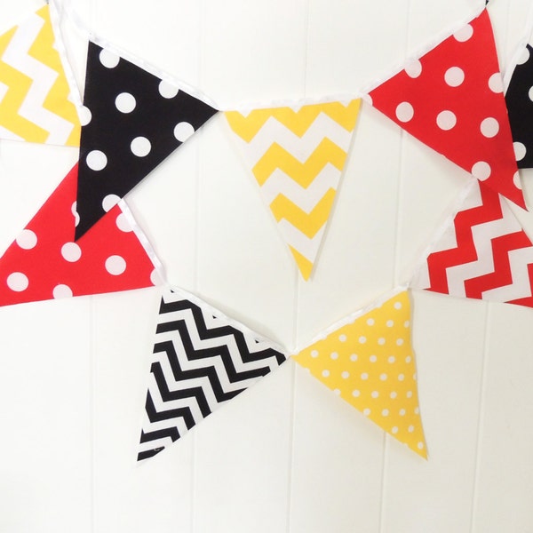 Chevron Pennant - Etsy