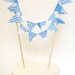 Banner Bunting Fabric Pennant Flags, Garland Vintage Style Gingham ...