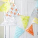 Woodland Banner Bunting Fabric Pennant Flags Playroom - Etsy