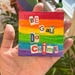 Being Straight Was My Phase - Pride Flag Art – Rainbow Acrylic on ...