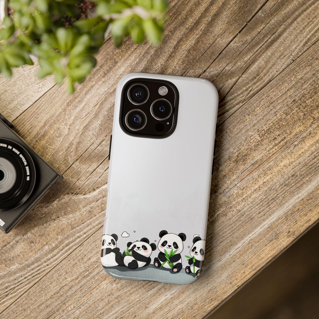 Cute Panda Phone Case, Tough Cases for Animal Lovers, Gift for ...