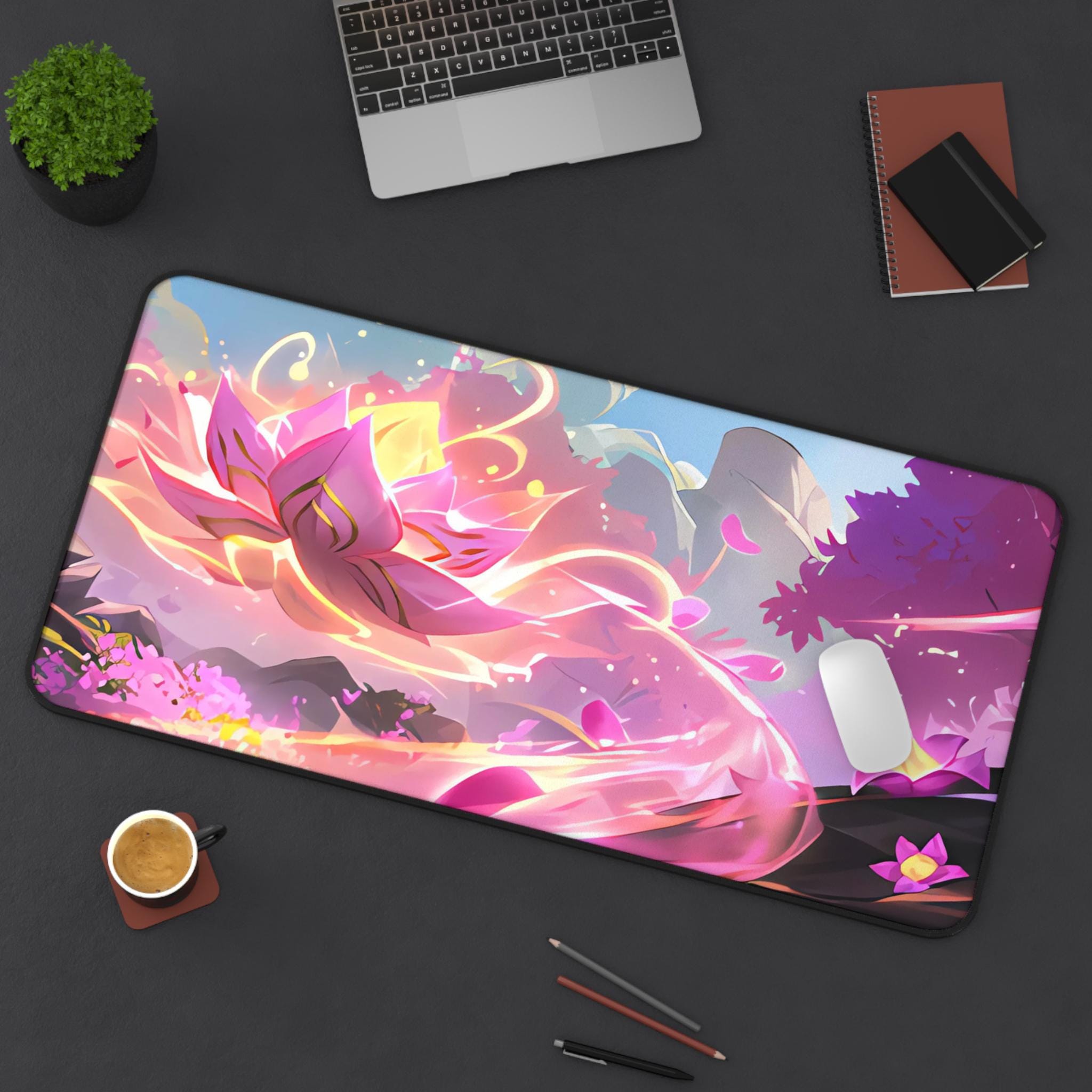 Mystbloom Valorant Desk Mat, Valorant Mousepad, Gaming Decor, Valorant ...