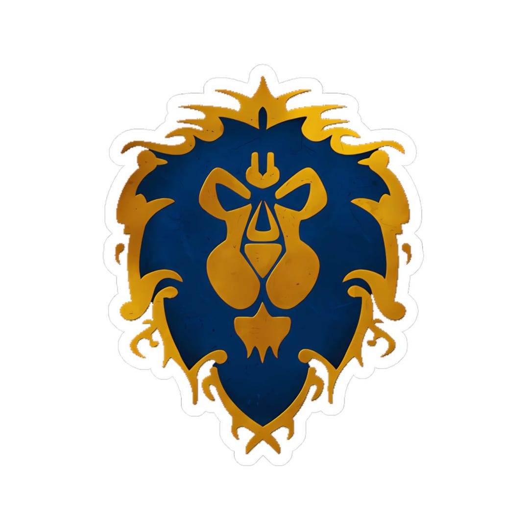 Wow Alliance Emblem Sticker - Etsy
