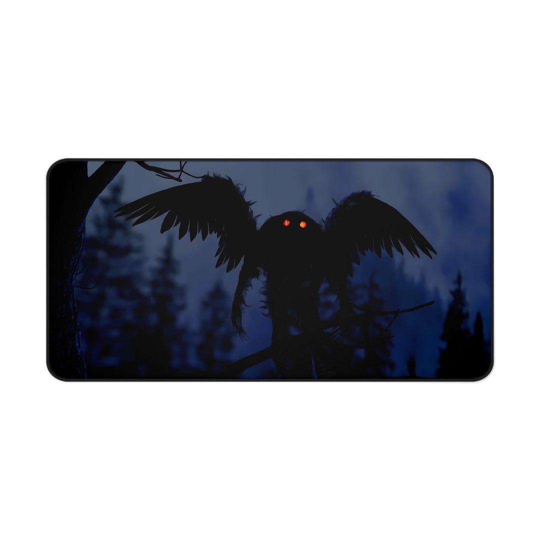 Fallout Mothman Desk Mat (16" X 32") - Etsy