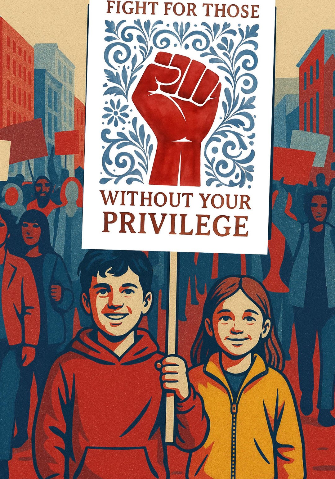 No Kings in America Protest Sign, Fight for Those Without Your ...