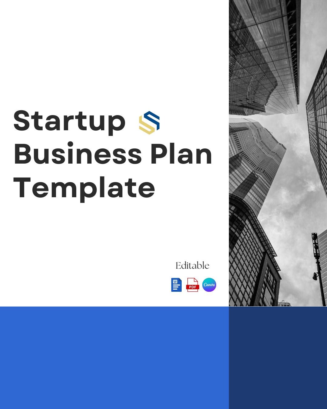 Business Plan Template | Editable Canva Business Plan for Entrepreneurs ...