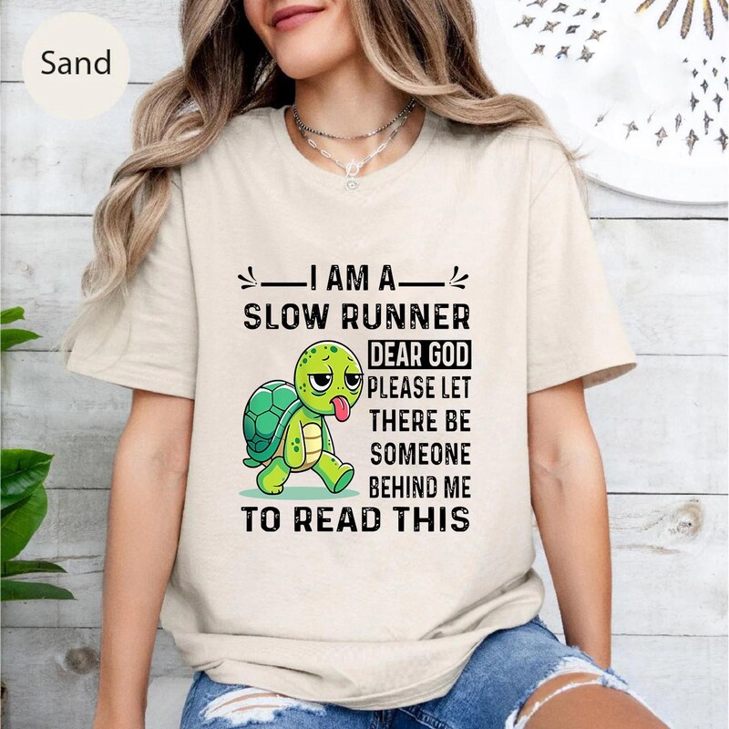 Turtle Running Shirt - Etsy