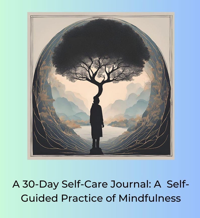 30-day Self-care Journal | Printable Daily Reflection and Mindfulness ...