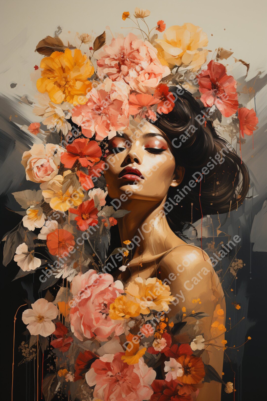 Aphrodite Ebook Book Cover Art Print Template - Etsy