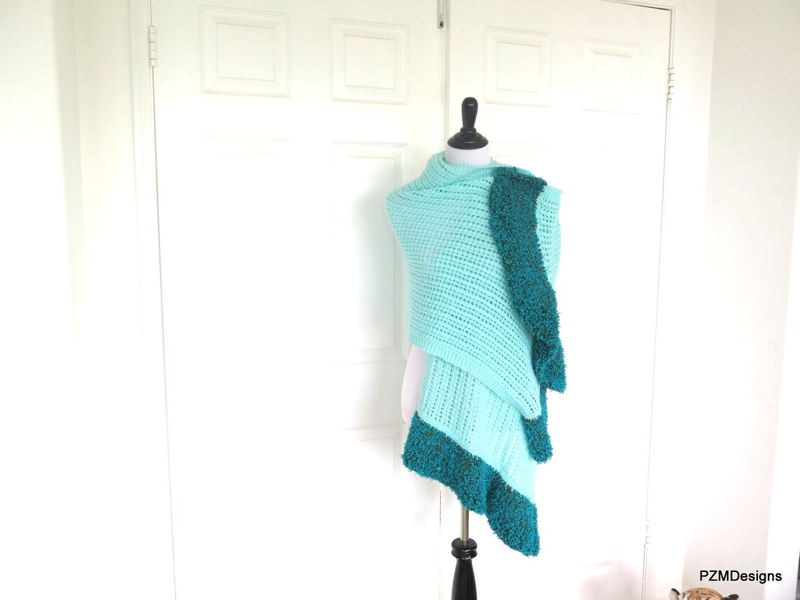 Extra Large Knit Shawl Prayer Shawl Meditation Shawl Gift | Etsy