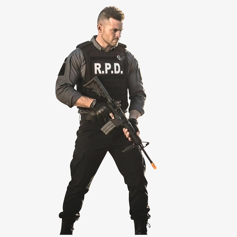 Leon S. Kennedy Inspired RPD Vest – Cosplay Armor – Tactical Outfit ...