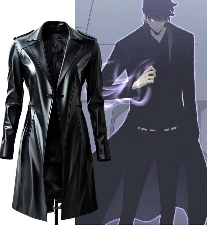 Solo Leveling Inspired Trench Coat – Anime Cosplay Jacket | Cotton ...
