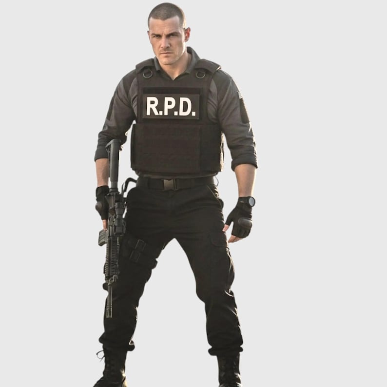 Leon S. Kennedy Inspired RPD Vest – Cosplay Armor – Tactical Outfit ...