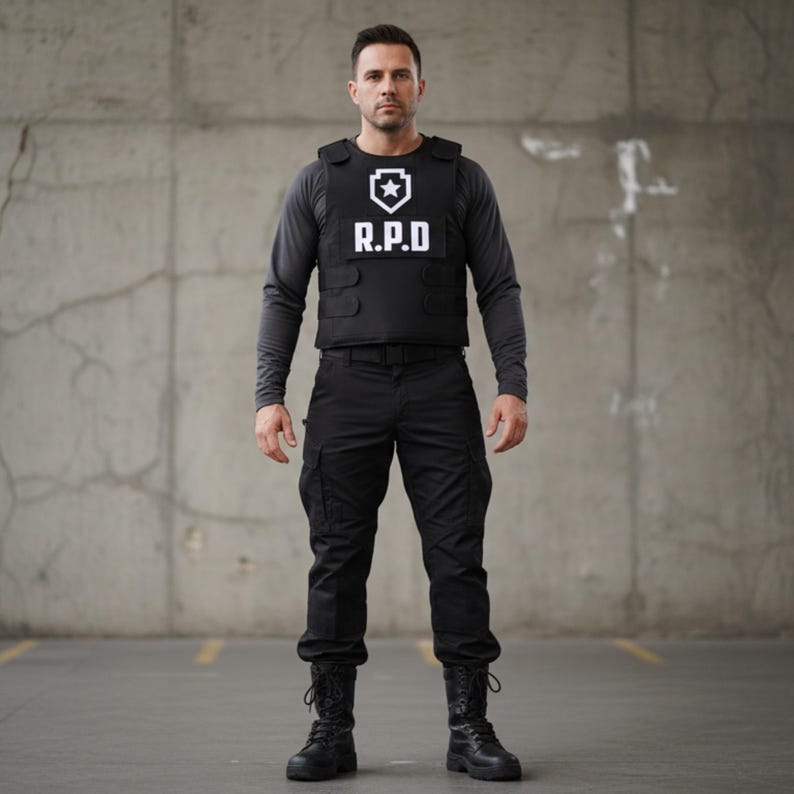 Leon S. Kennedy Inspired RPD Vest – Cosplay Armor – Tactical Outfit ...