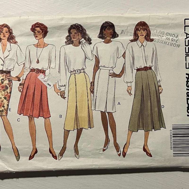 8 Gore Skirt Pattern - Etsy