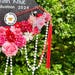 Floral Asian Style Graduation Cap Topper: Custom Pearl Drape - Etsy