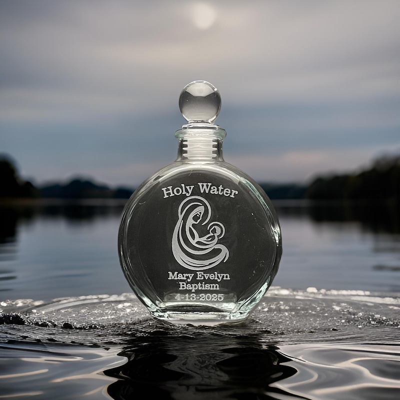 Elegant Holy Water Bottle - Etsy
