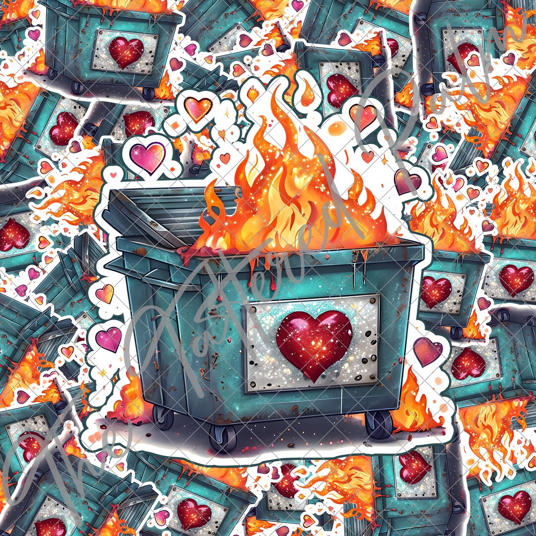 Emotional Dumpster Fire High Quality PNG Clipart Instant Download ...
