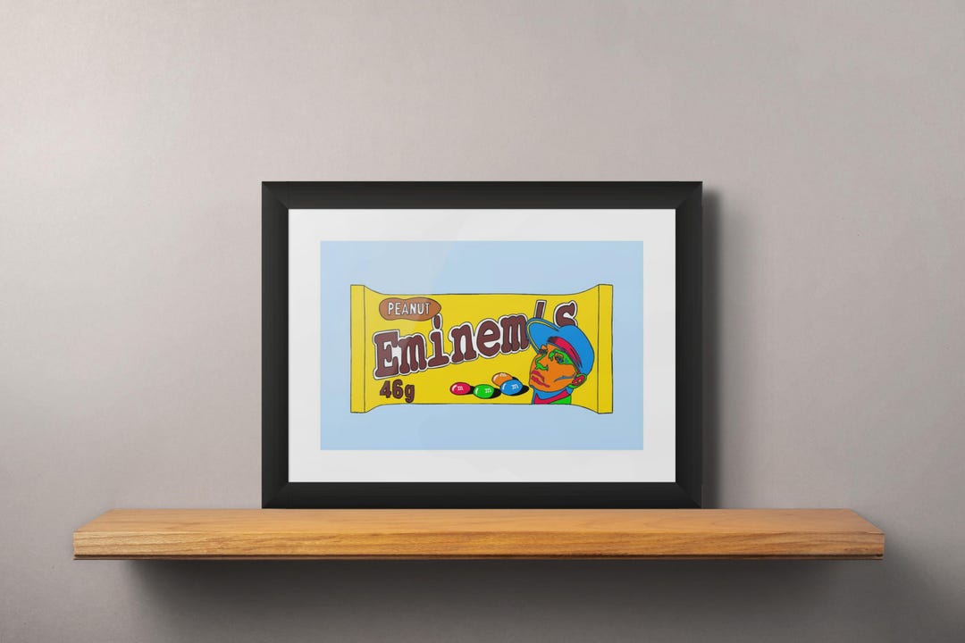 Eminem's Chocolate Print M&m's Parody - Etsy