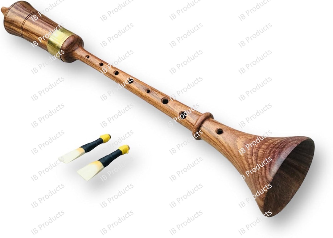 Medieval Shawm RAUSCHPFEIFE Small Woodwind Instrument With Two Reeds - Etsy
