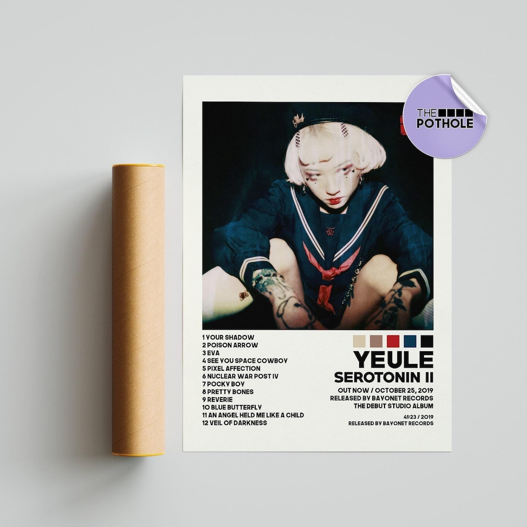 Yeule Posters, Serotonin II Poster, Album Cover Poster,poster Print ...