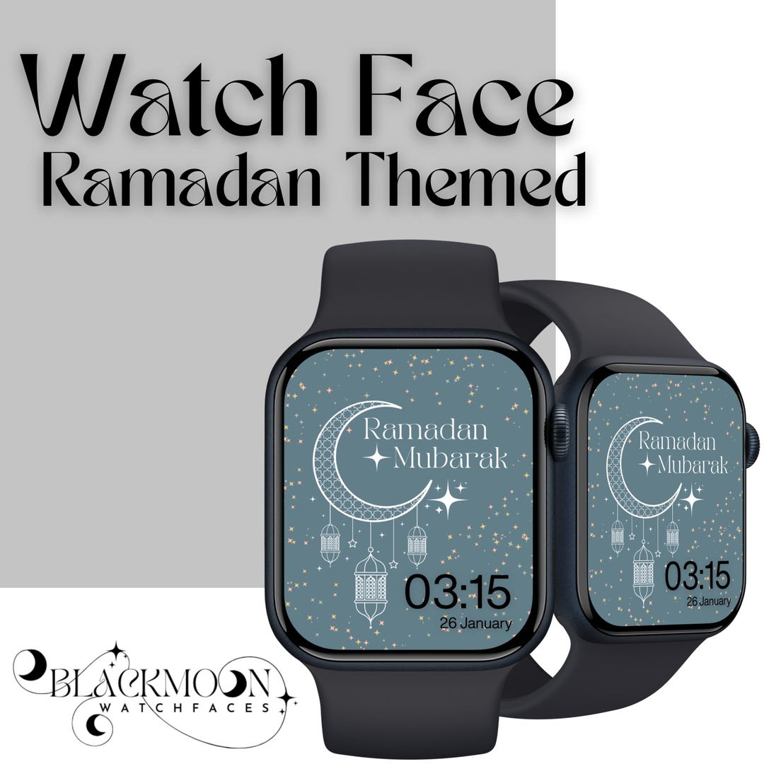 Ramadan Mubarak Watch Face – Islamic Digital Watch Wallpaper, Ramadan ...